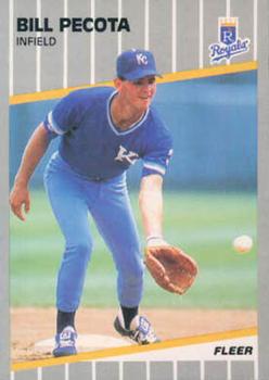 1989 Fleer #289 Bill Pecota | Trading Card Database