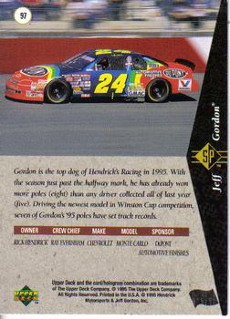 1995 SP #97 Jeff Gordon | Trading Card Database