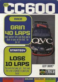 1998 Collector's Choice - CC600 #CC77 Geoff Bodine's Car | Trading Card ...